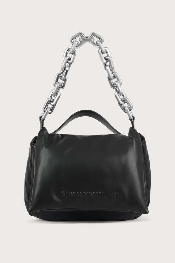 Simon & Schuster Large Linked Turnover Bag - Black | Garmentory