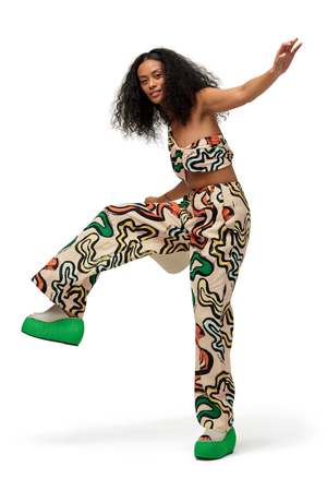 Linen Lala Top - Multi | Garmentory