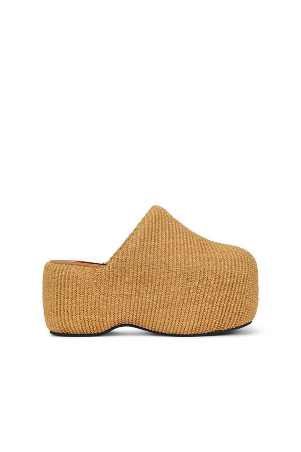 Simon Miller Platform Bubble Clog - Natural Raffia | Garmentory
