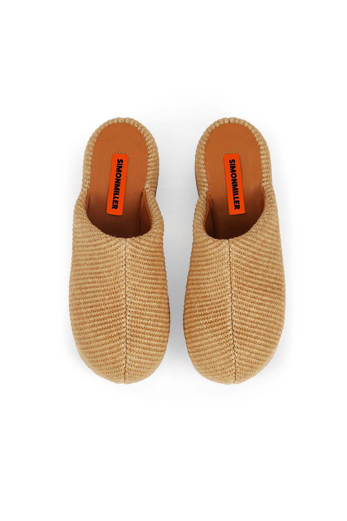 Simon Miller Platform Bubble Clog - Natural Raffia | Garmentory