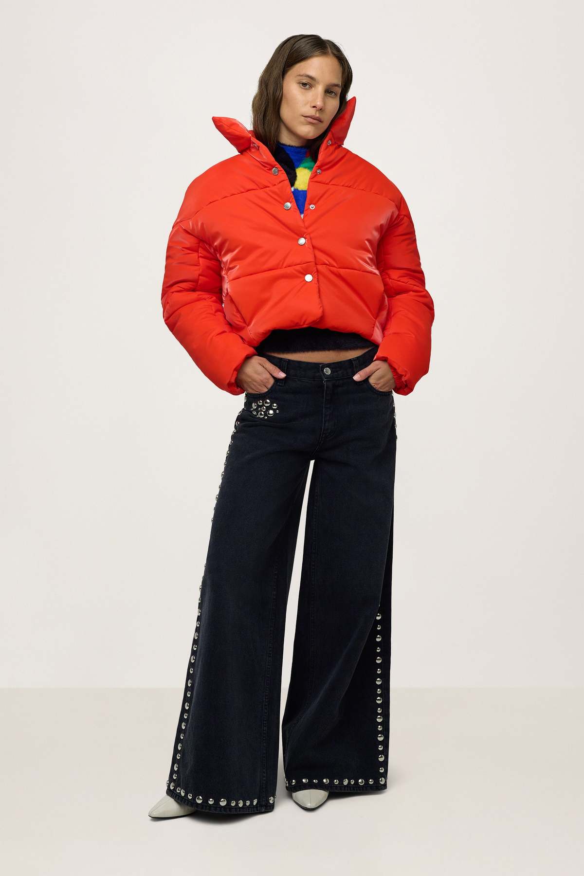 Simon Miller Puffy Puff Jacket - Mod Orange | Garmentory