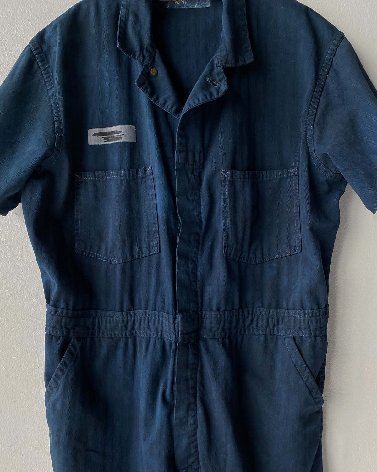 Vincetta Dye Experiment Work Suit - Blue | Garmentory