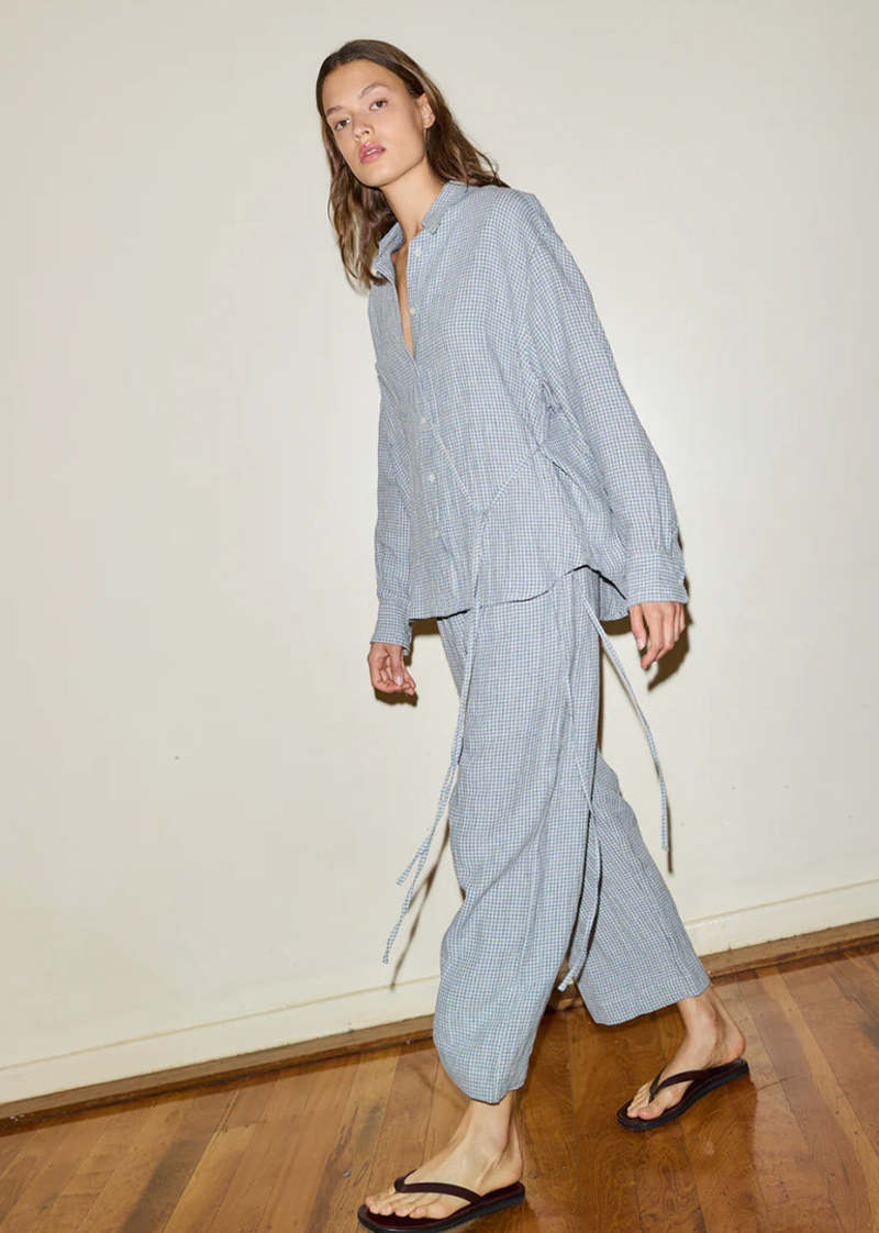 Deiji Studios Off Center Tie Set - Field Check | Garmentory