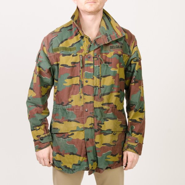 Unis New York Vintage Belgian Field Jacket - Camo | Garmentory