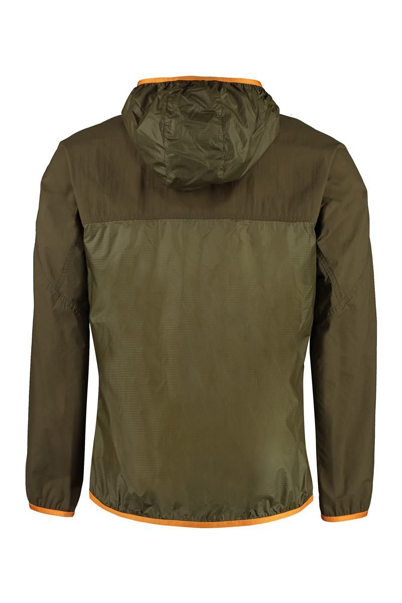 Moncler ALGEDI NYLON WINDBREAKER JACKET - Green | Garmentory