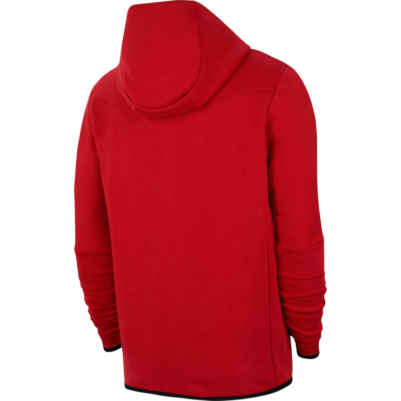Nike Tech Fleece Jacket - Red/Black | Garmentory