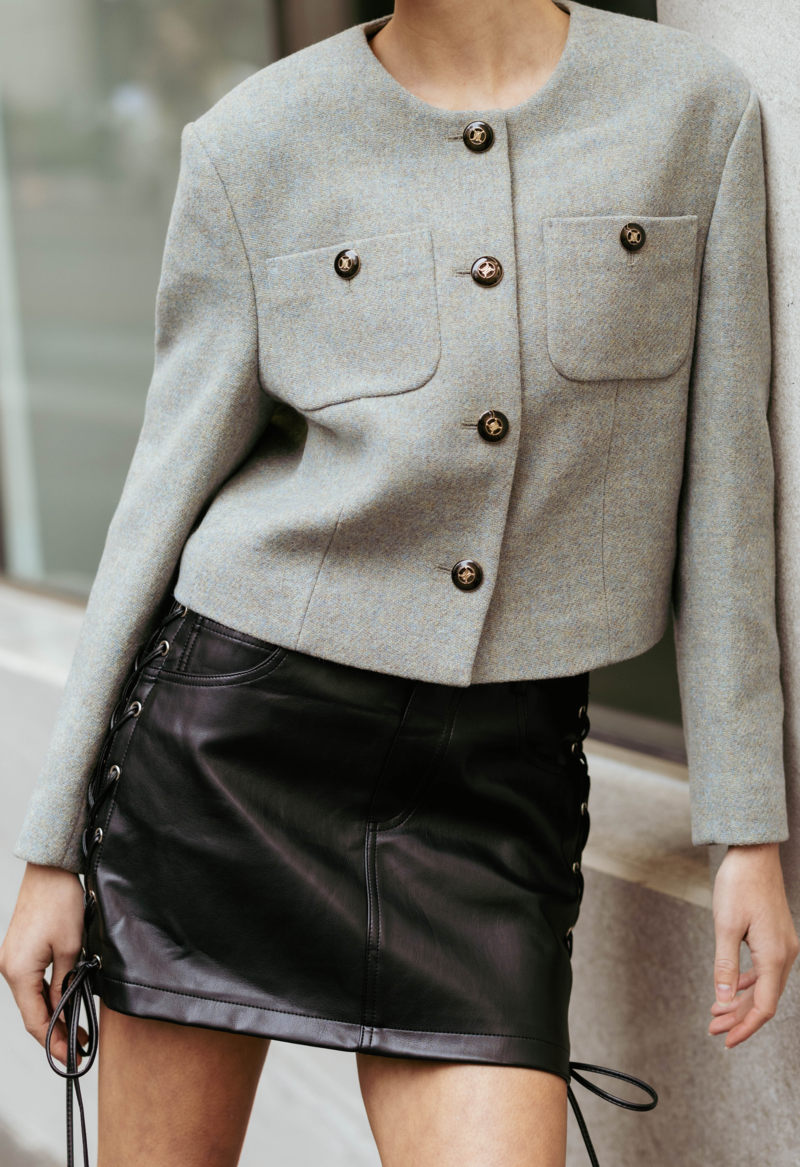 NKC Rosalie Jacket - Grey | Garmentory