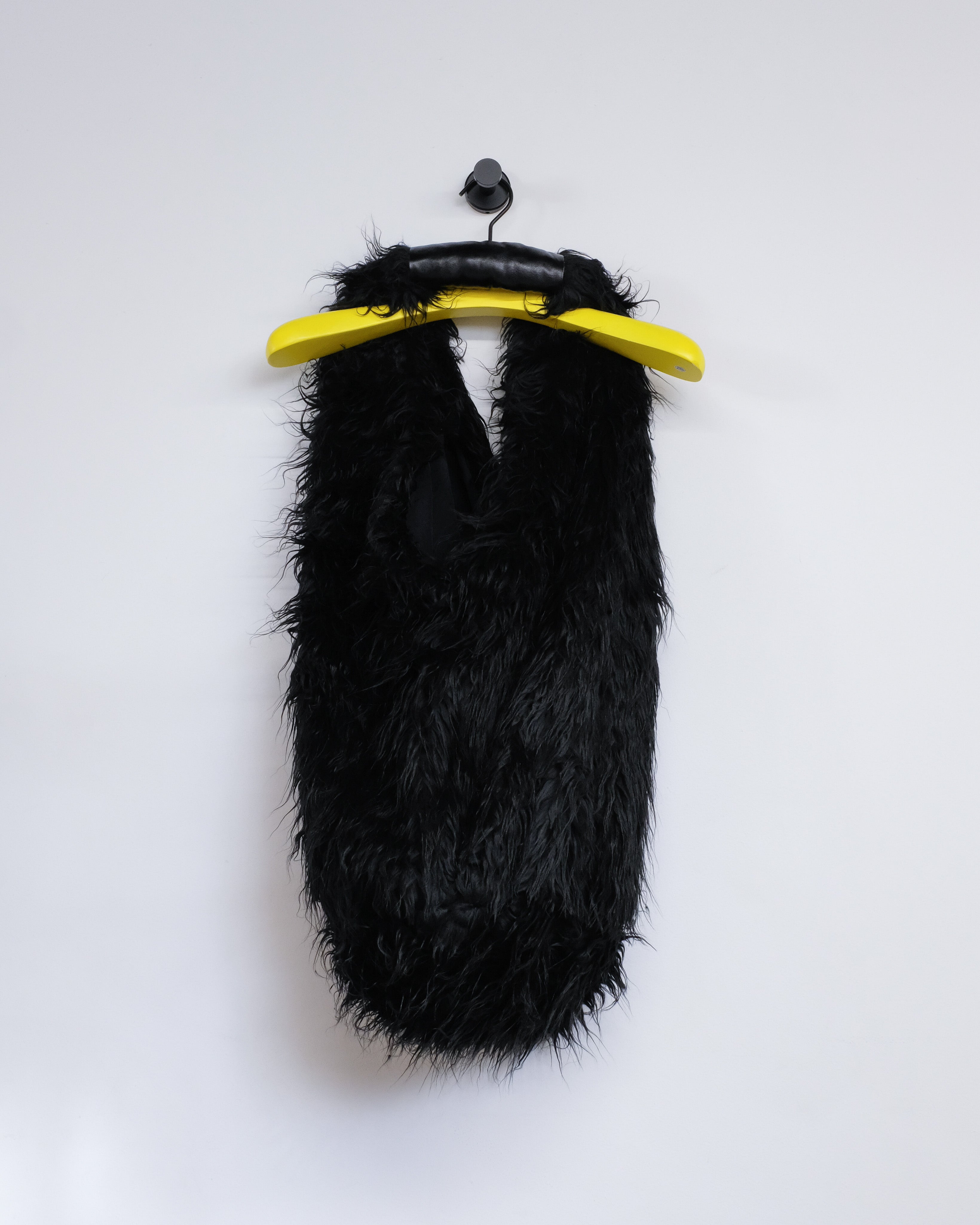Our Legacy Fake Fur Drip Bag - Black | Garmentory