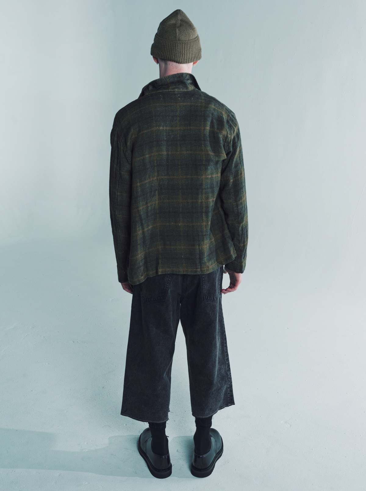 Our Legacy Linen Box Shirt - Mirage Wax Check | Garmentory