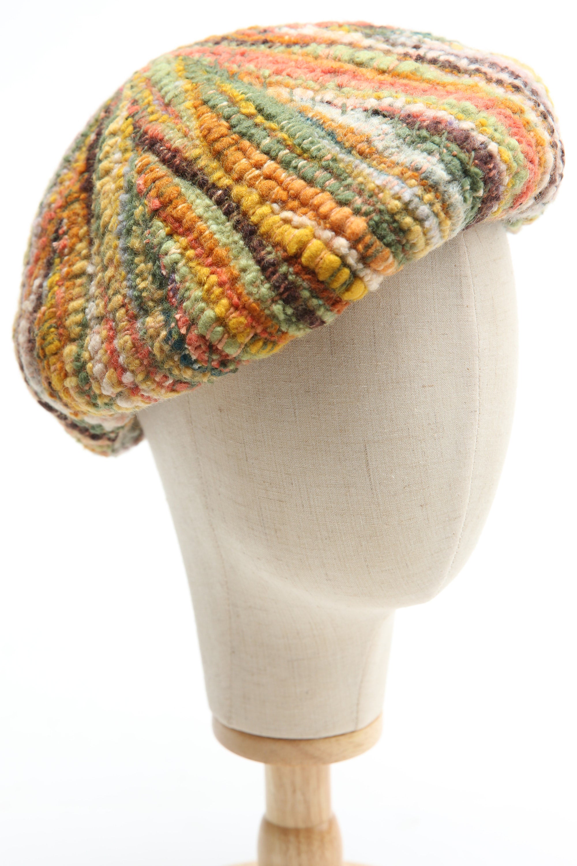Totem x Thistle Pot Beret - Earth/Lava | Garmentory