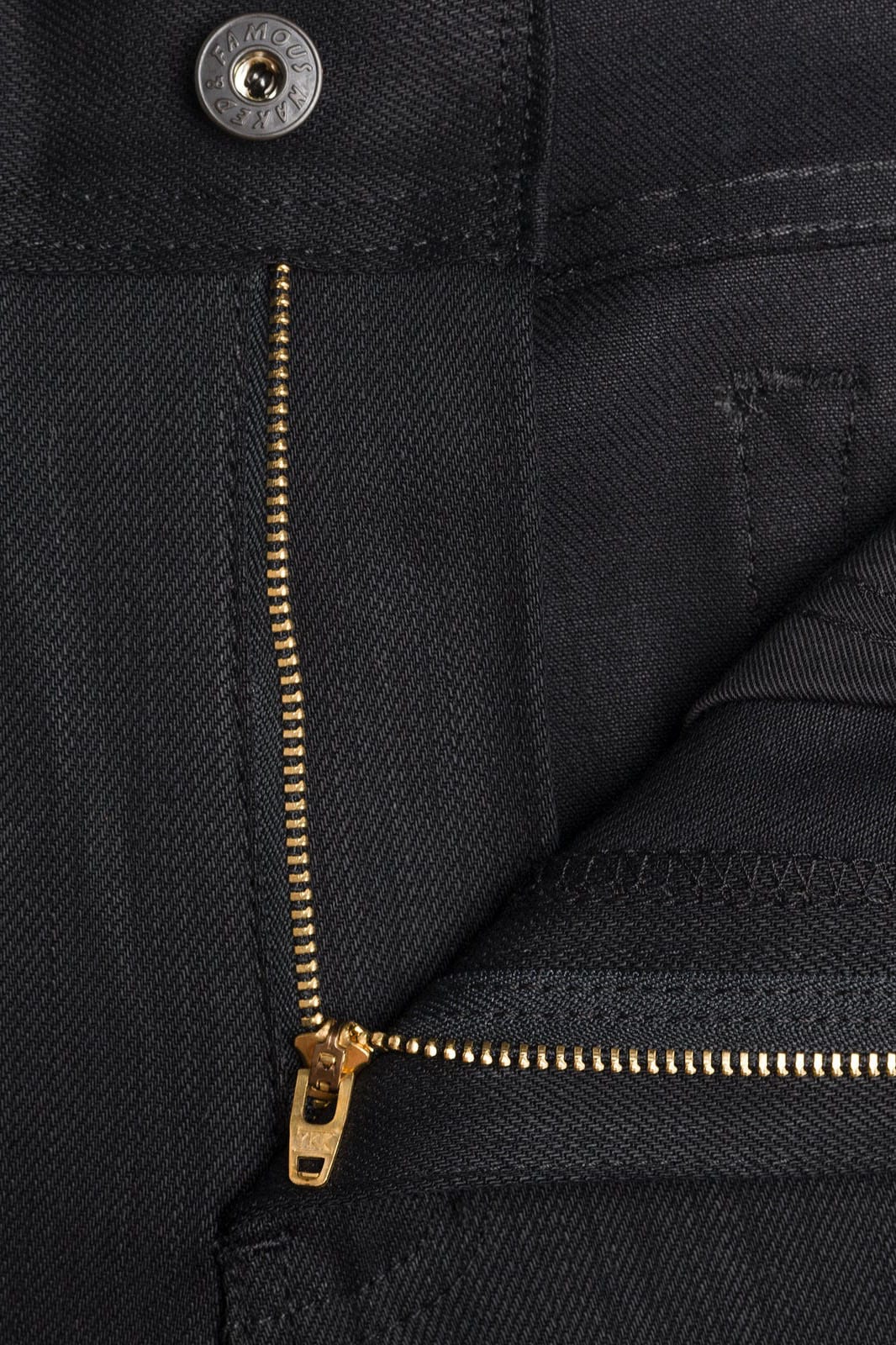 Naked & Famous Weird Guy denim - Black Power Stretch | Garmentory