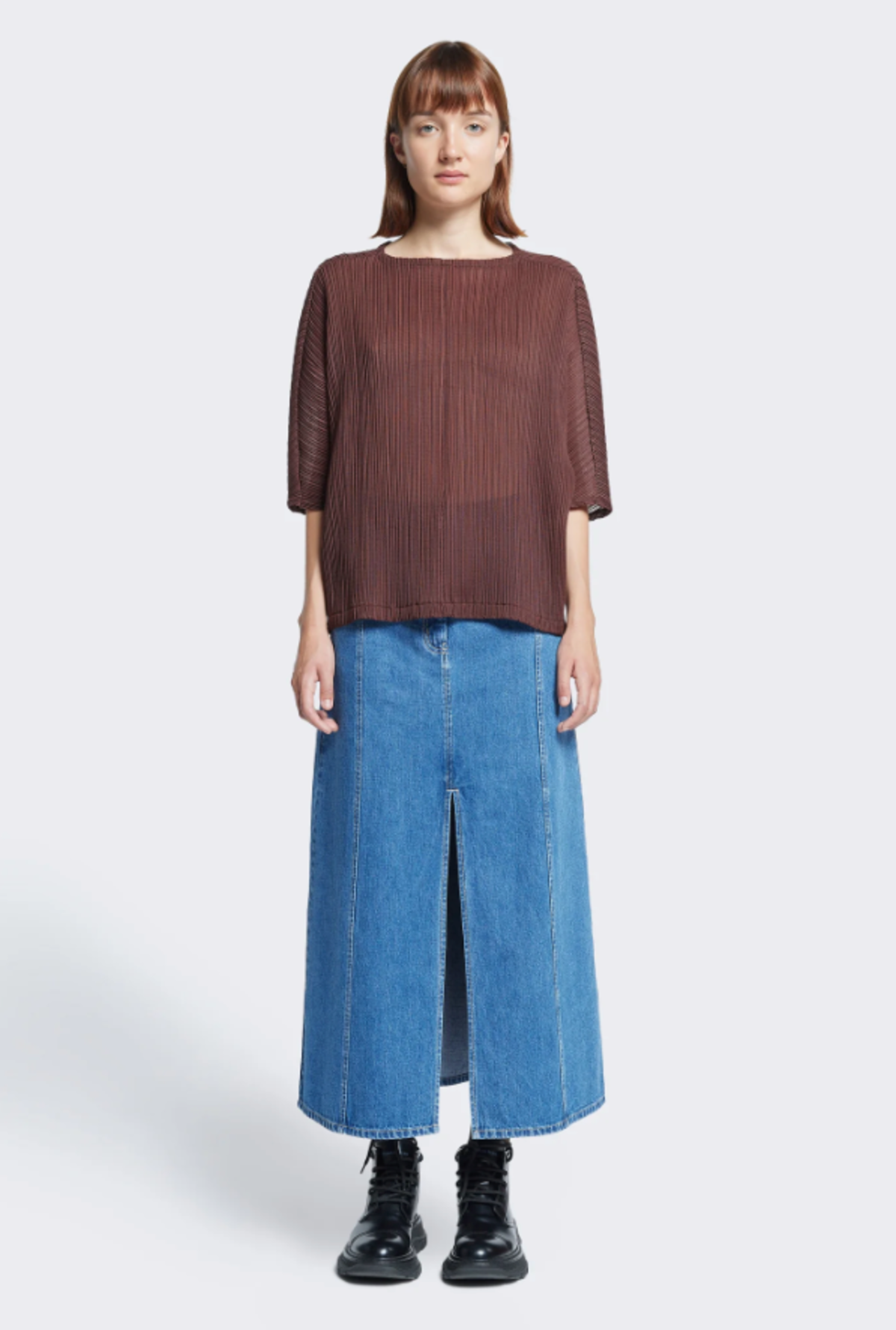 Kloke Limerance Crinkle Top - Chocolate | Garmentory
