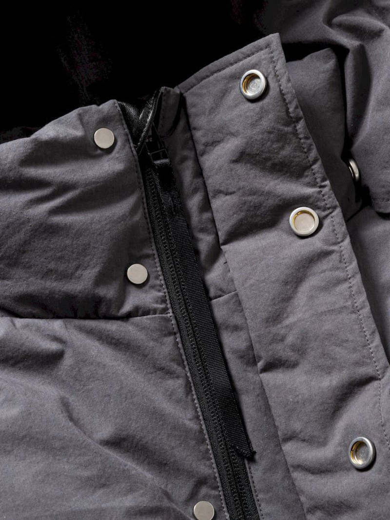 Meanswhile x IHNN Crisp Down JKT - Charcoal | Garmentory