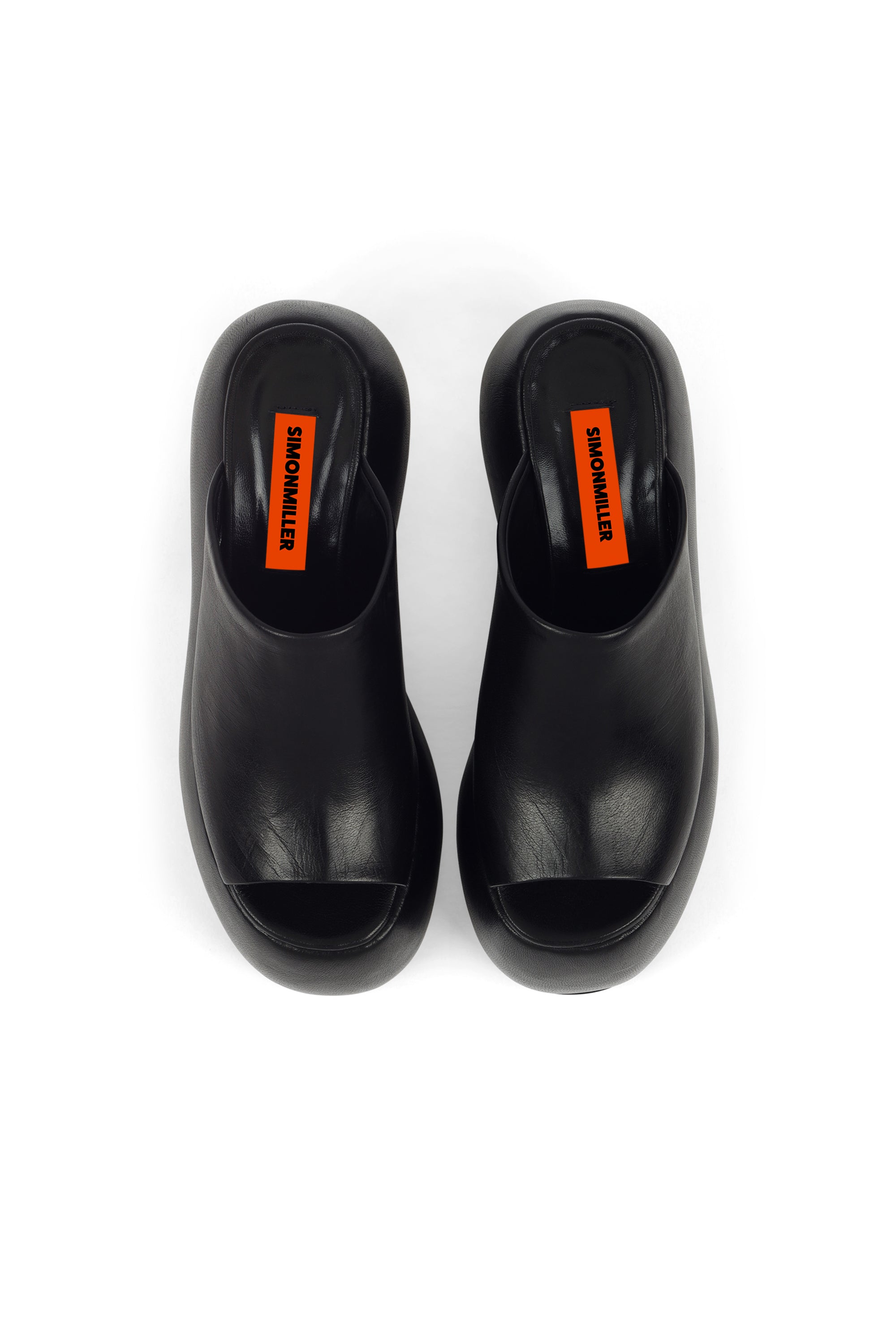 Simon Miller Platform Bubble Wedge - Black | Garmentory