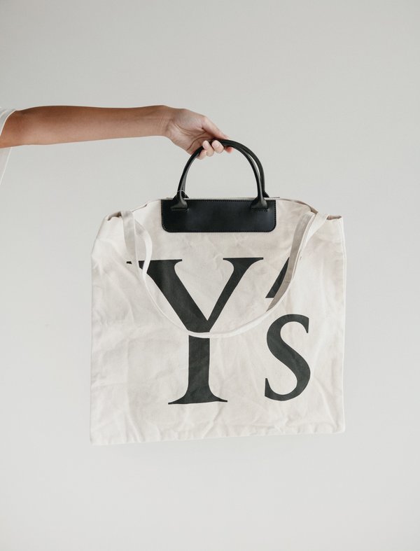 Ys by Yohji Yamamoto Logo Tote Bag | Garmentory