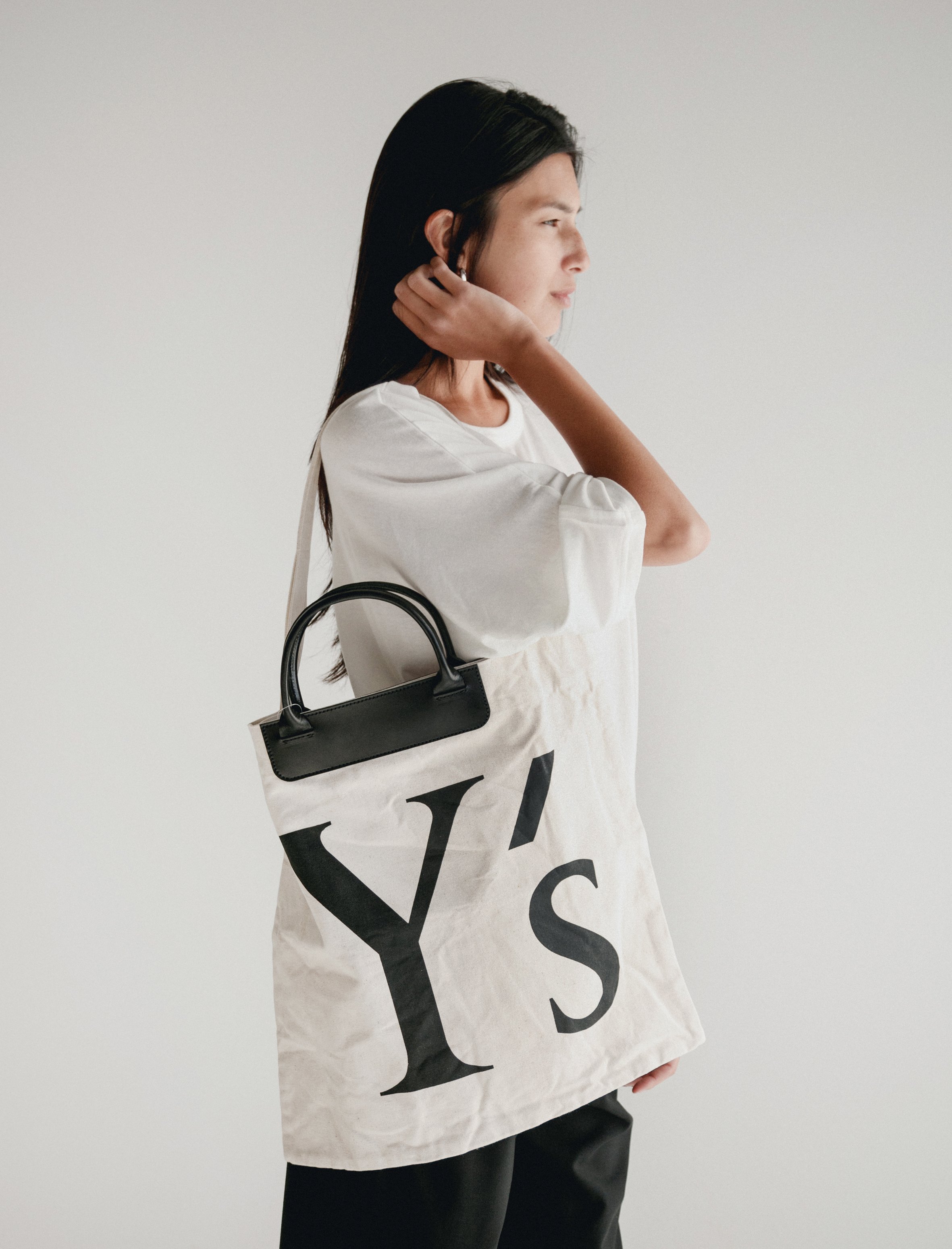 Ys by Yohji Yamamoto Logo Tote Bag | Garmentory