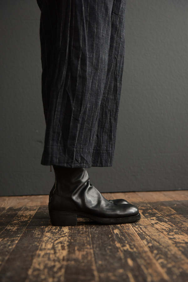 Guidi Back Zip Boots - Black | Garmentory
