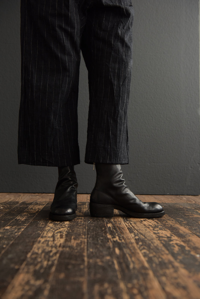 Guidi Back Zip Boots - Black | Garmentory