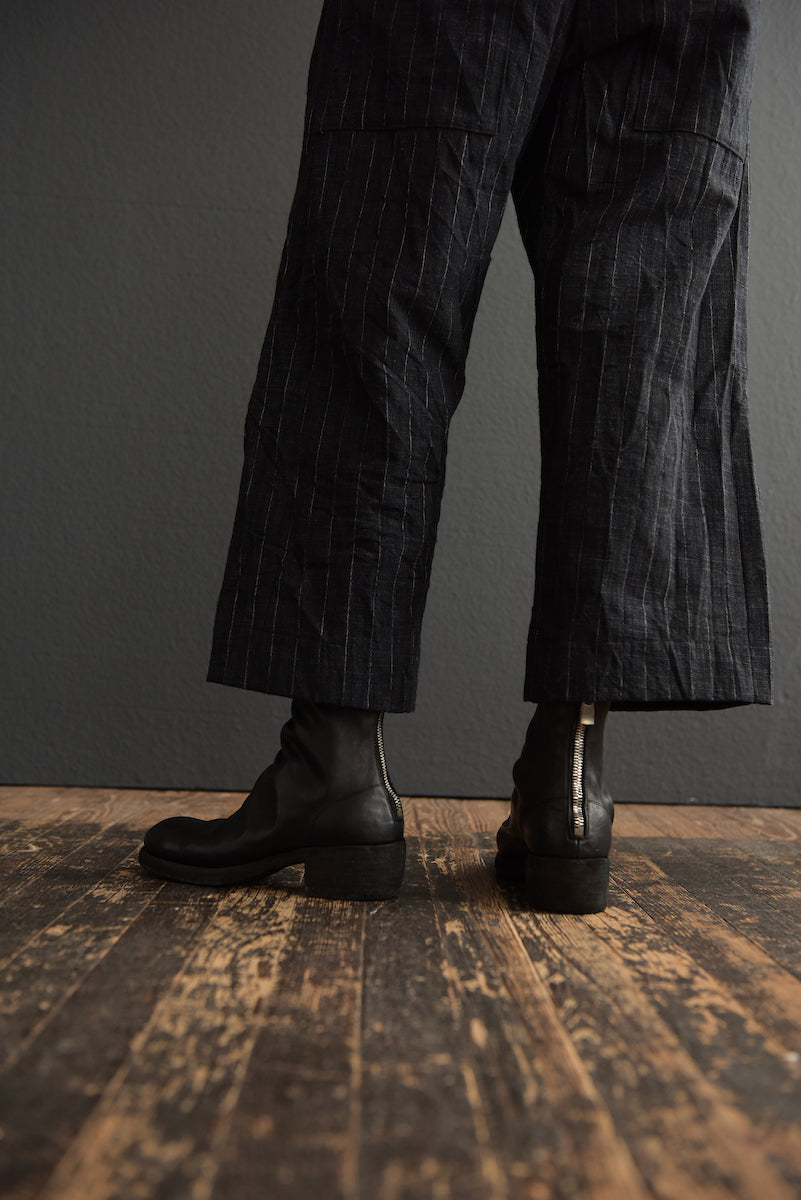 Guidi Back Zip Boots - Black | Garmentory