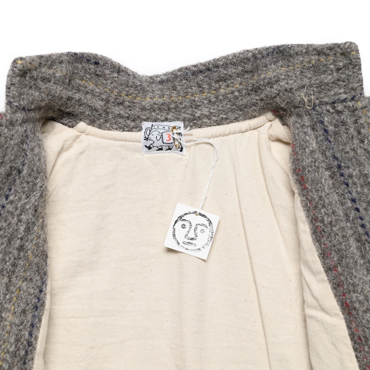 Tender Herdwick Wool Packing Tweed Common Coat - Rinsed | Garmentory