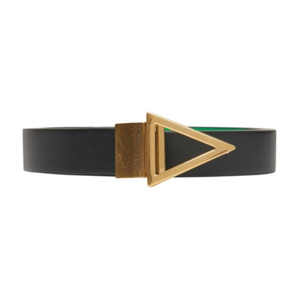 BOTTEGA VENETA Triangle belt - Black | Garmentory