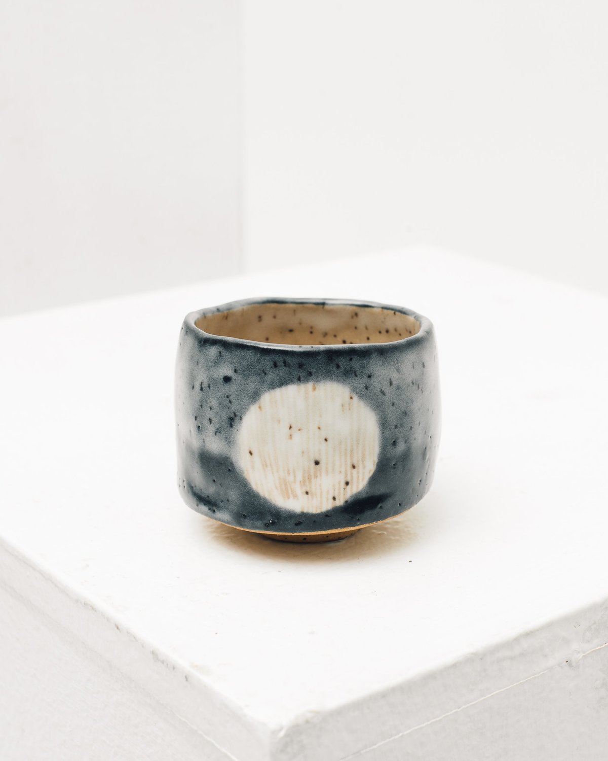 Ayame Bullock Moon Tea Cups - Indigo | Garmentory