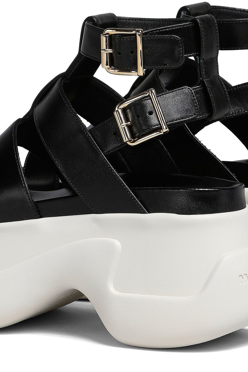Gladiator Aras 23 sandals in leather | Garmentory
