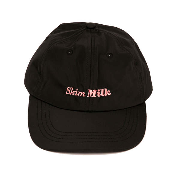 SKIM MILK LOGO NYLON CAP - black | Garmentory