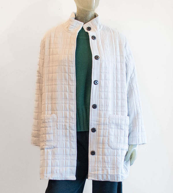 Liv Quilted Car Coat - Sand | Garmentory