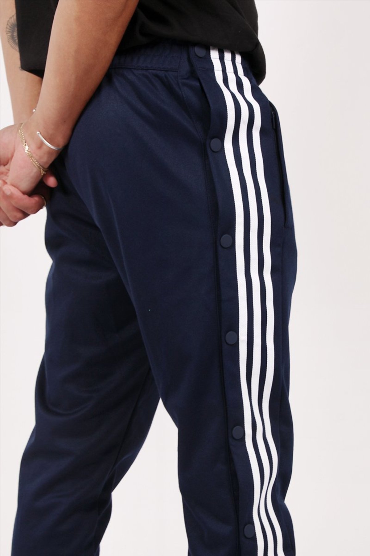 Adidas Originals Snap Pants - core navy | Garmentory