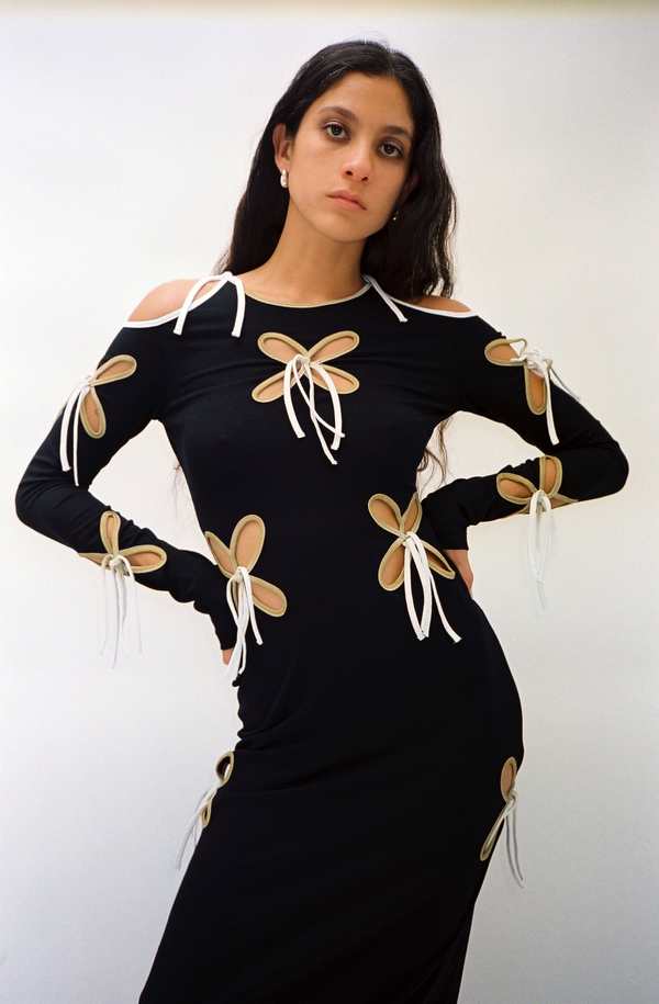J.Kim Yin Yang Dress - Black | Garmentory