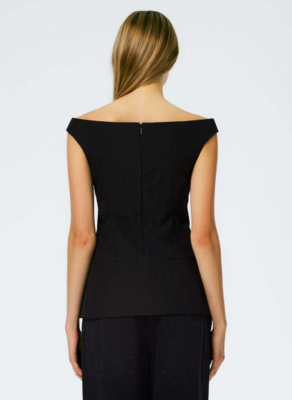 Tibi Schema Sculpted Top | Garmentory