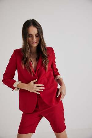 Lindsay Nicholas New York Elizabeth Short - Classic Red | Garmentory