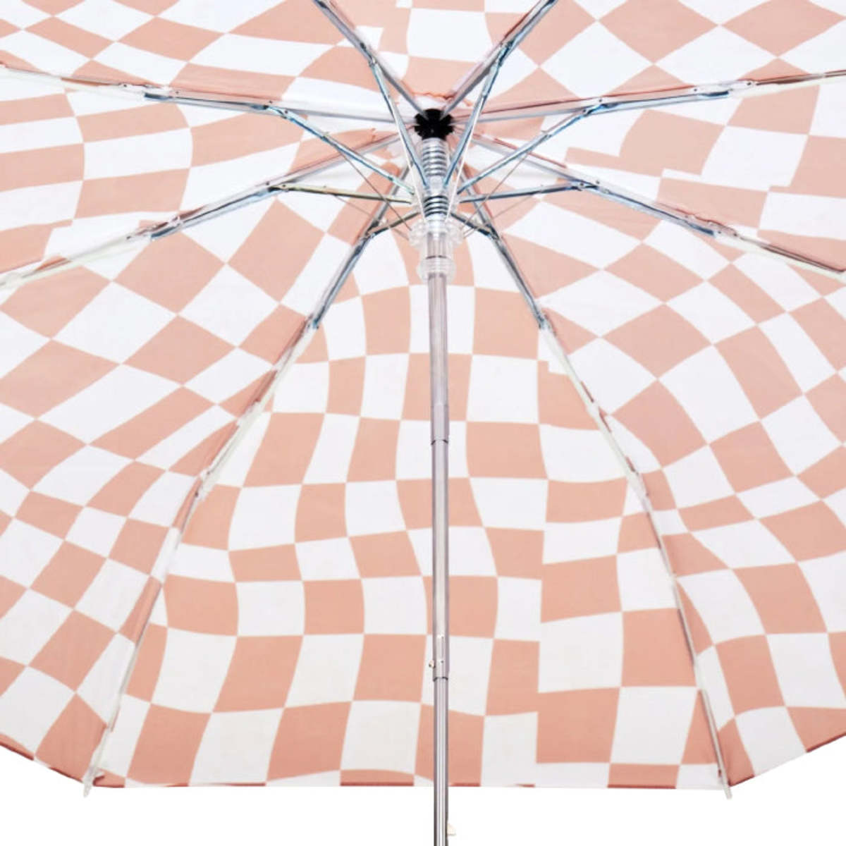 Original Duckhead Eco-Friendly Compact Umbrella Peanut Butter Checkers ...