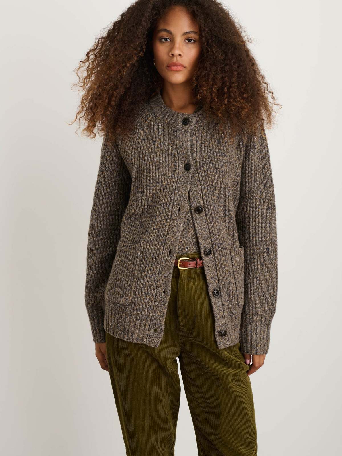 Alex Mill Chunky Rib Cardigan in Donegal | Garmentory