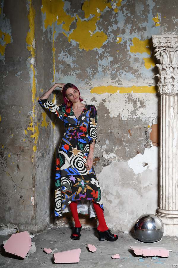 Untitled in Motion Anoita Dress - Theia | Garmentory