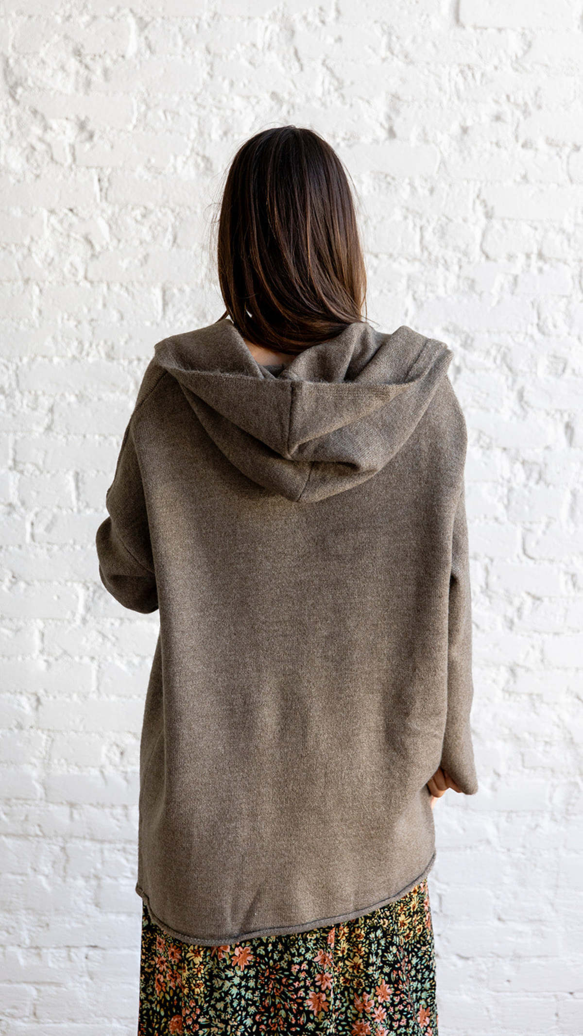 Grade & Gather Cait Cardigan - Field Grey | Garmentory