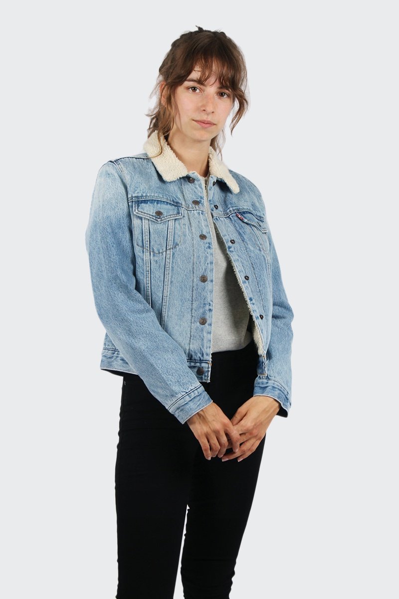 Levis OG Sherpa Jacket Strangeways blue