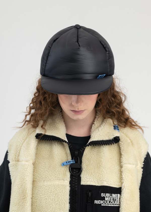 Mihara Yasuhiro Puffer Cap - Black | Garmentory
