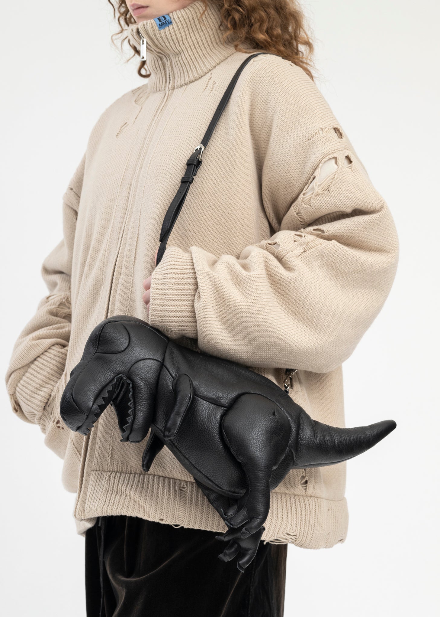 Mihara Yasuhiro T-REX BAG - Black | Garmentory