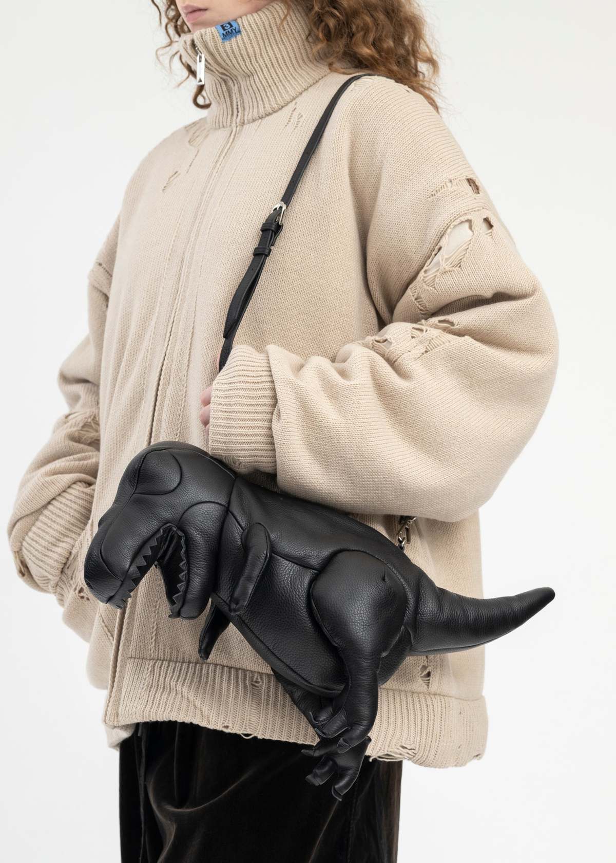 Mihara Yasuhiro T-REX BAG - Black | Garmentory
