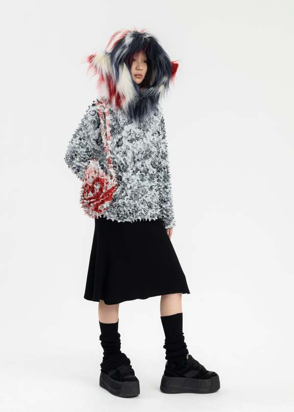 MASU COMIC TOILE DE JOU Y SPIKY BAG - RED | Garmentory