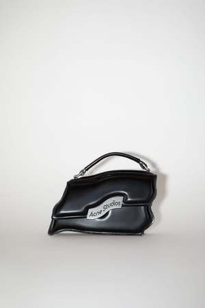 Acne Studios Distortion Wavy Mini Bag - Black | Garmentory
