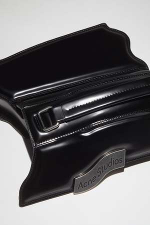 Acne Studios Distortion Wavy Mini Bag - Black | Garmentory