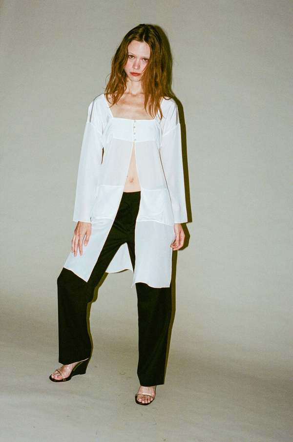 Maryam Nassir Zadeh Harp Trouser - Black | Garmentory