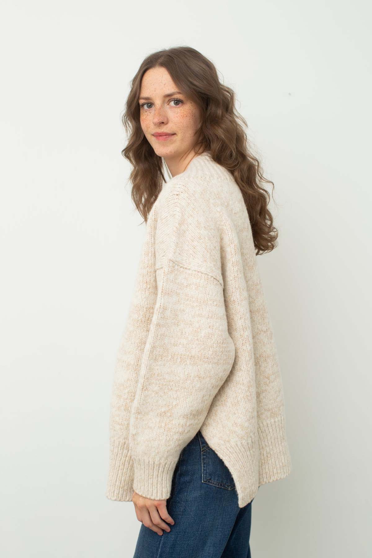 Micaela Greg Coco Sweater - cream | Garmentory