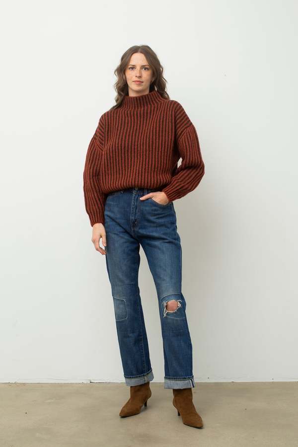 Micaela Greg Ines Sweater - red | Garmentory