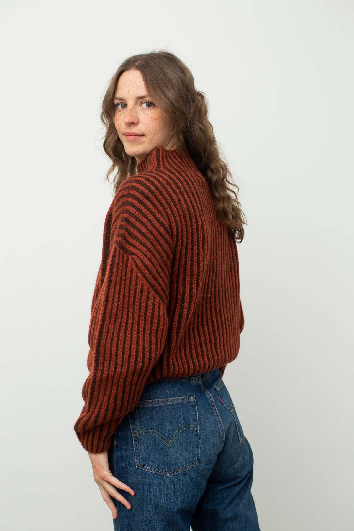 Micaela Greg Ines Sweater - red | Garmentory