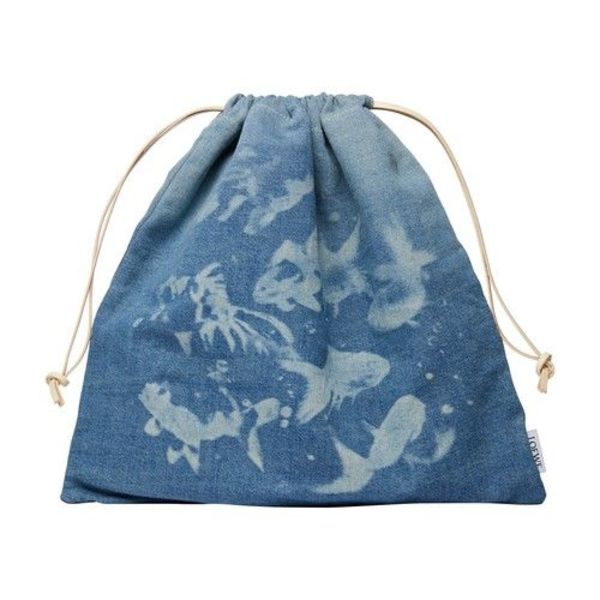 Fish drawstring pouch | Garmentory