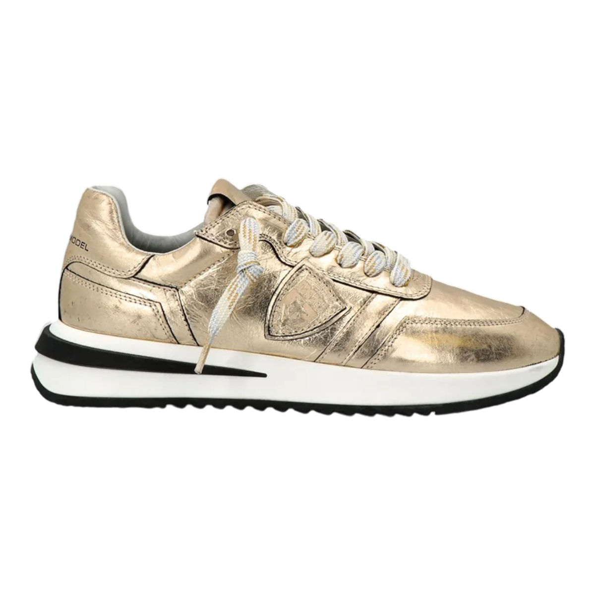 Philippe Model Tropez 2.1 Low Shoes - Metal/Gold | Garmentory